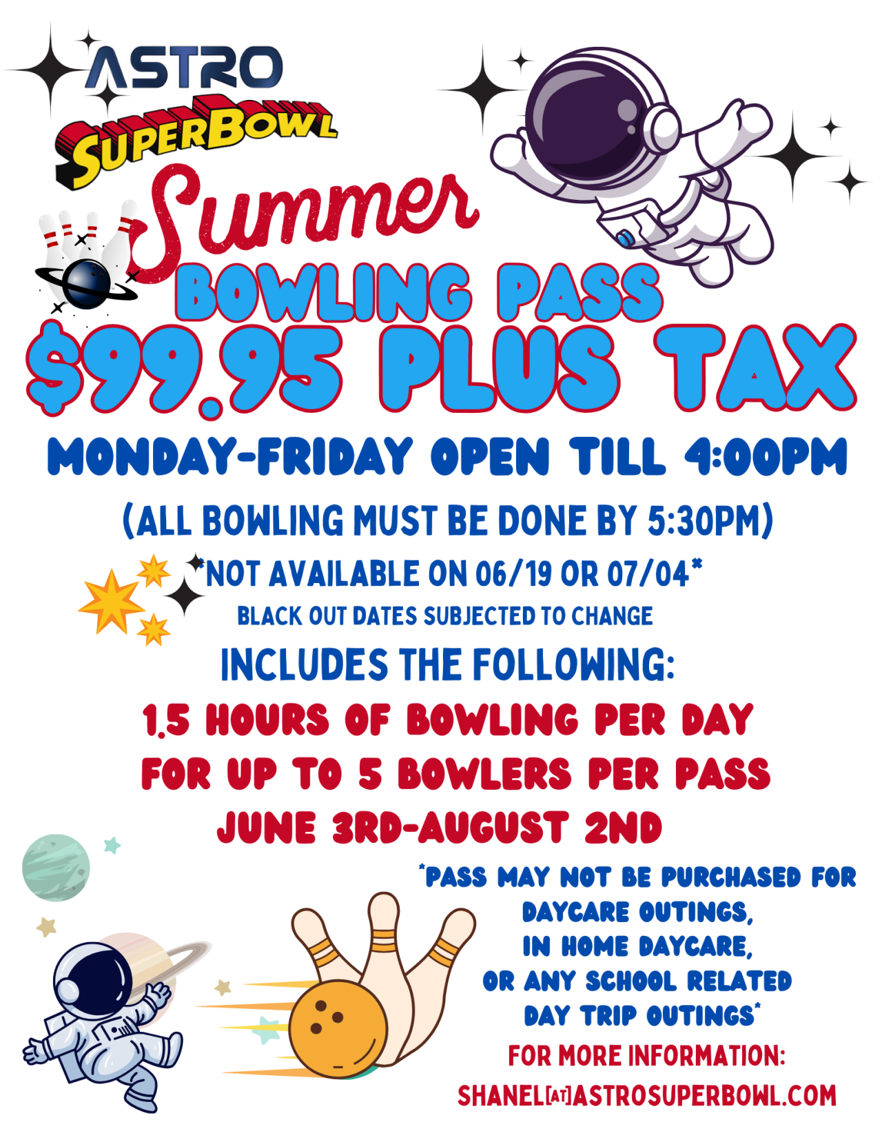 Astro Super Bowl | SAN ANTONIO’S PLACE TO BOWL